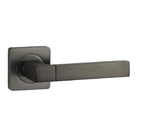 Ручка раздельная для межкомнатной двери «Vantage V07GR AL» Графит по цене 1200 руб. купить в ...